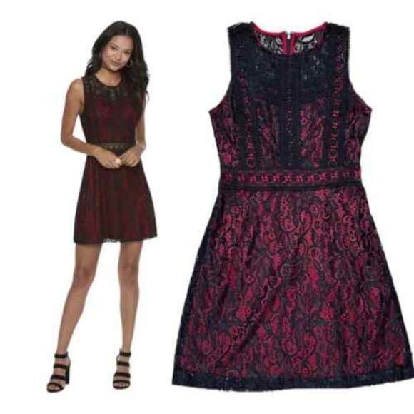 Pixar | Dresses | Disney Pixar Coco Goth Black Red Lace Mini Sleeveless ...